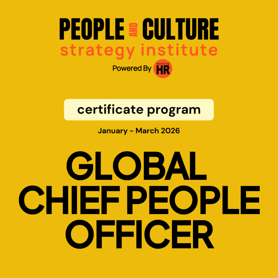 Global CPO Certificate | People & Culture Strategy Institute